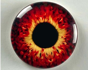 Alien Eye / Eldritch Horror / Wire Wrapping Pendant / Creepy Eye ...