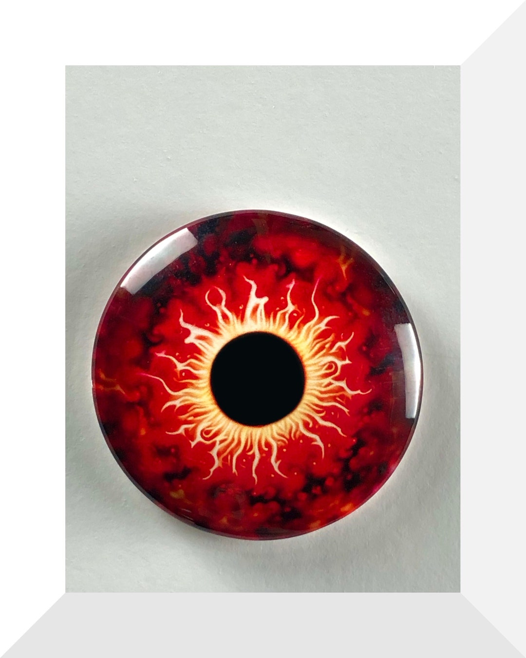 Alien Eye / Eldritch Horror / Wire Wrapping Pendant / Creepy Eye ...