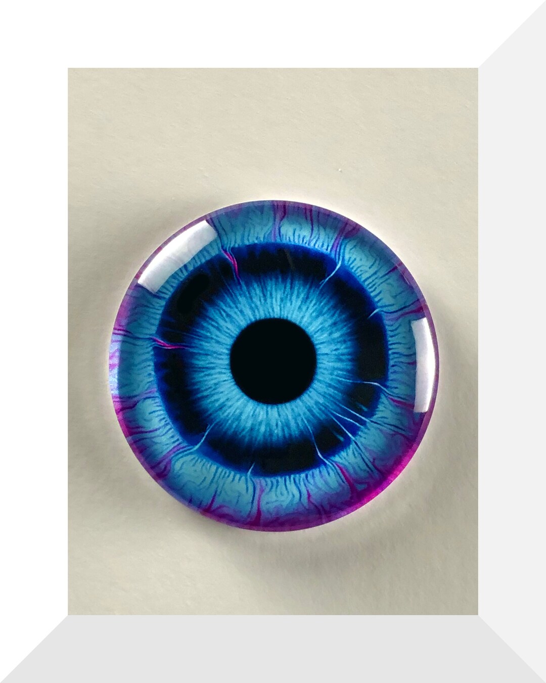Cyberpunk Eye / Cyborg Eye / Wire Wrapping Pendant / Robot Eye / Glass ...