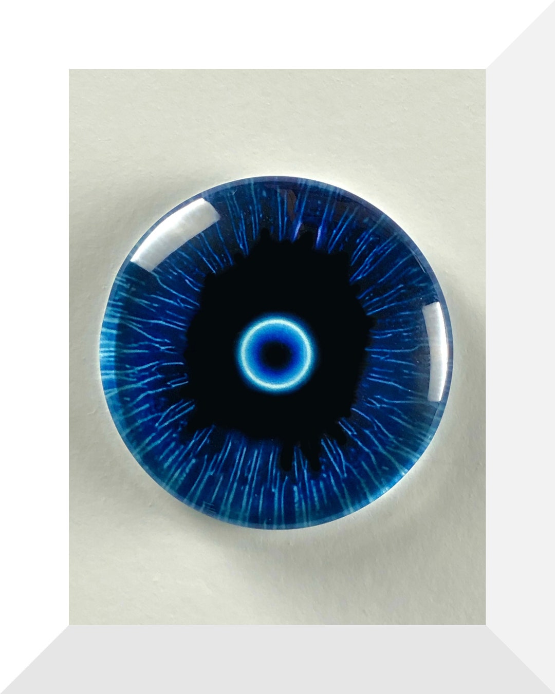 Cyberpunk Eye / Cyborg Eye / Wire Wrapping Pendant / Robot Eye / Glass ...