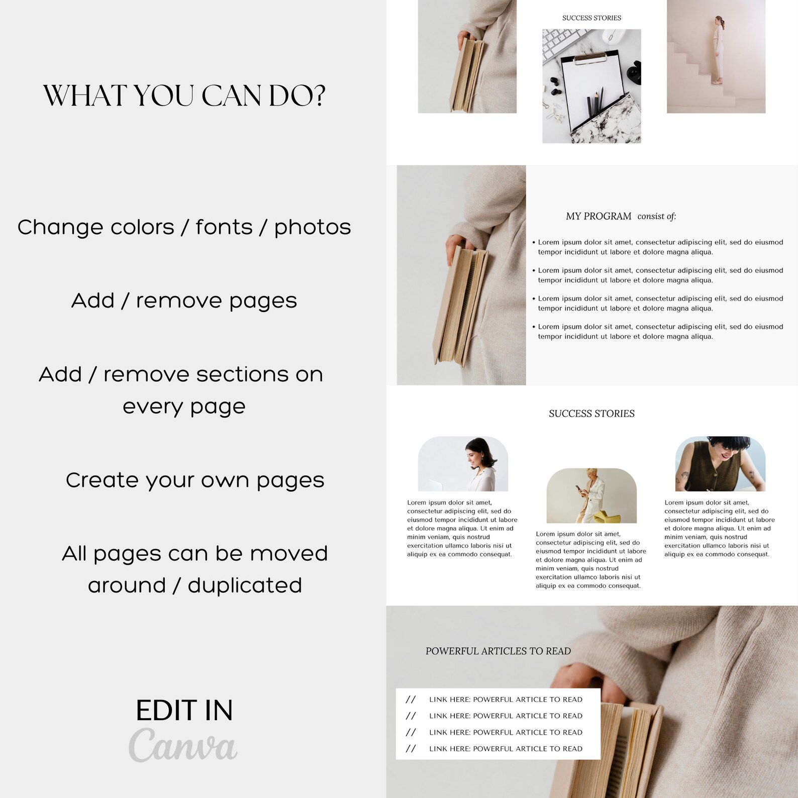 Virtual Assistant Website Template, Personal Assistant Website Template ...