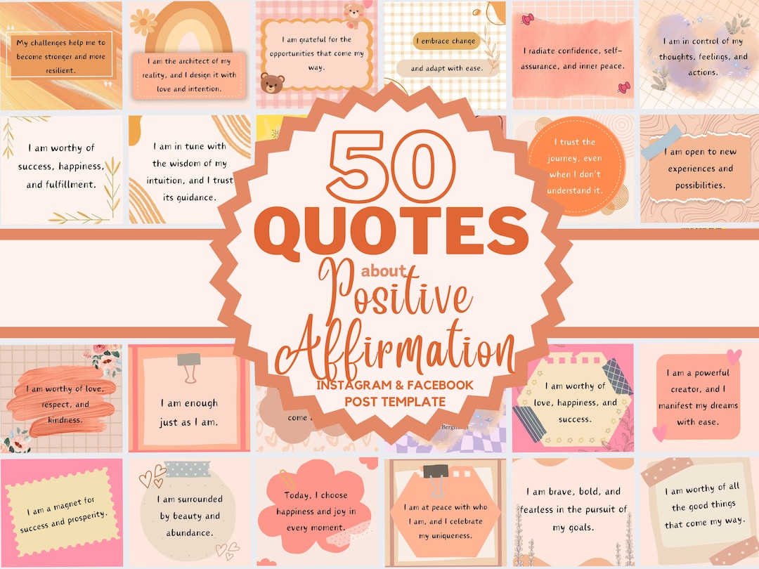 50 Quotes About Self Positive Affirmations Self Motivation Quotes ...