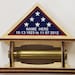 21 Gun Salute Military Funeral Bullet Shell Casing Display Holder, 30 ...
