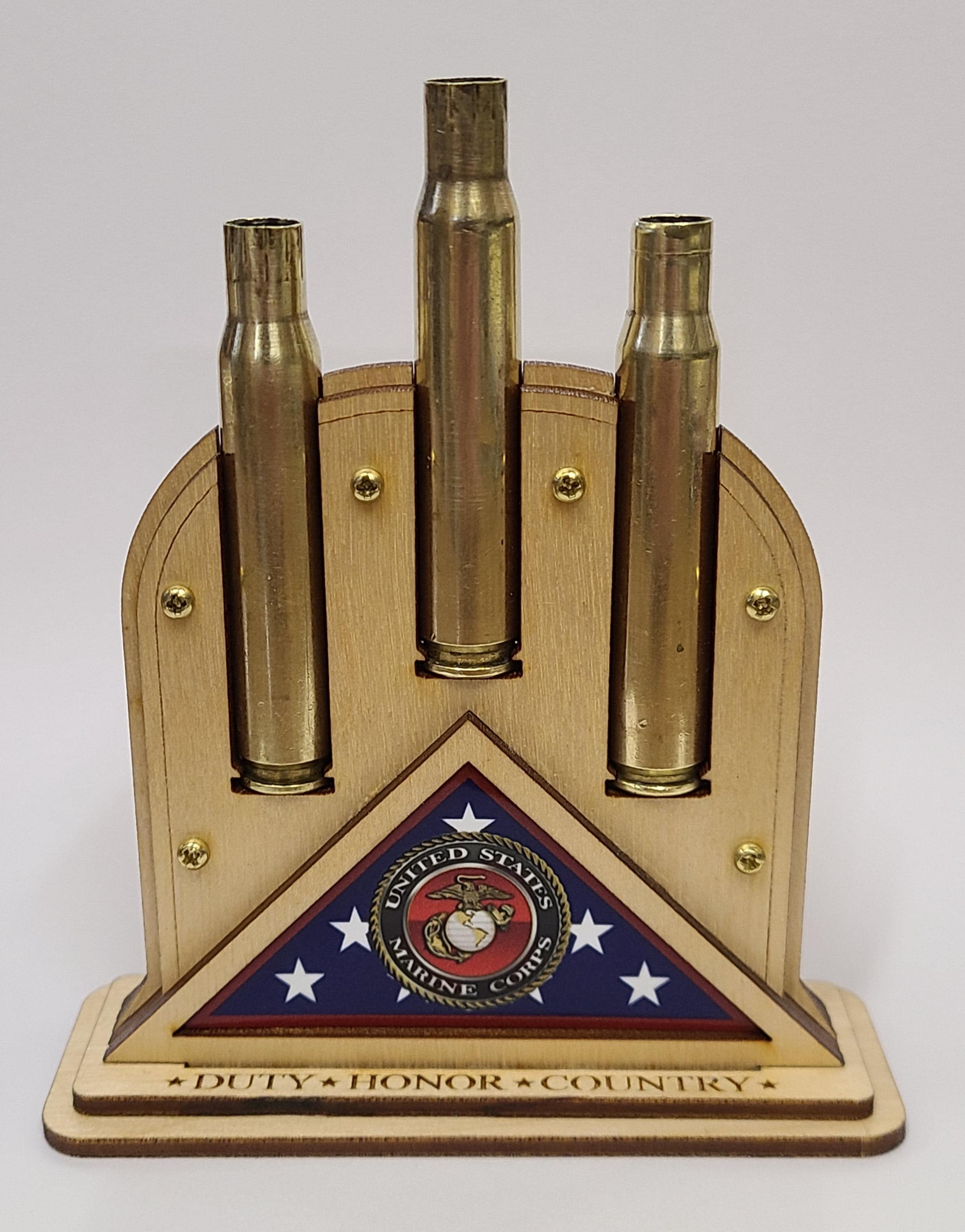 21 Gun Salute Military Funeral Bullet Shell Casing Display Holder ...