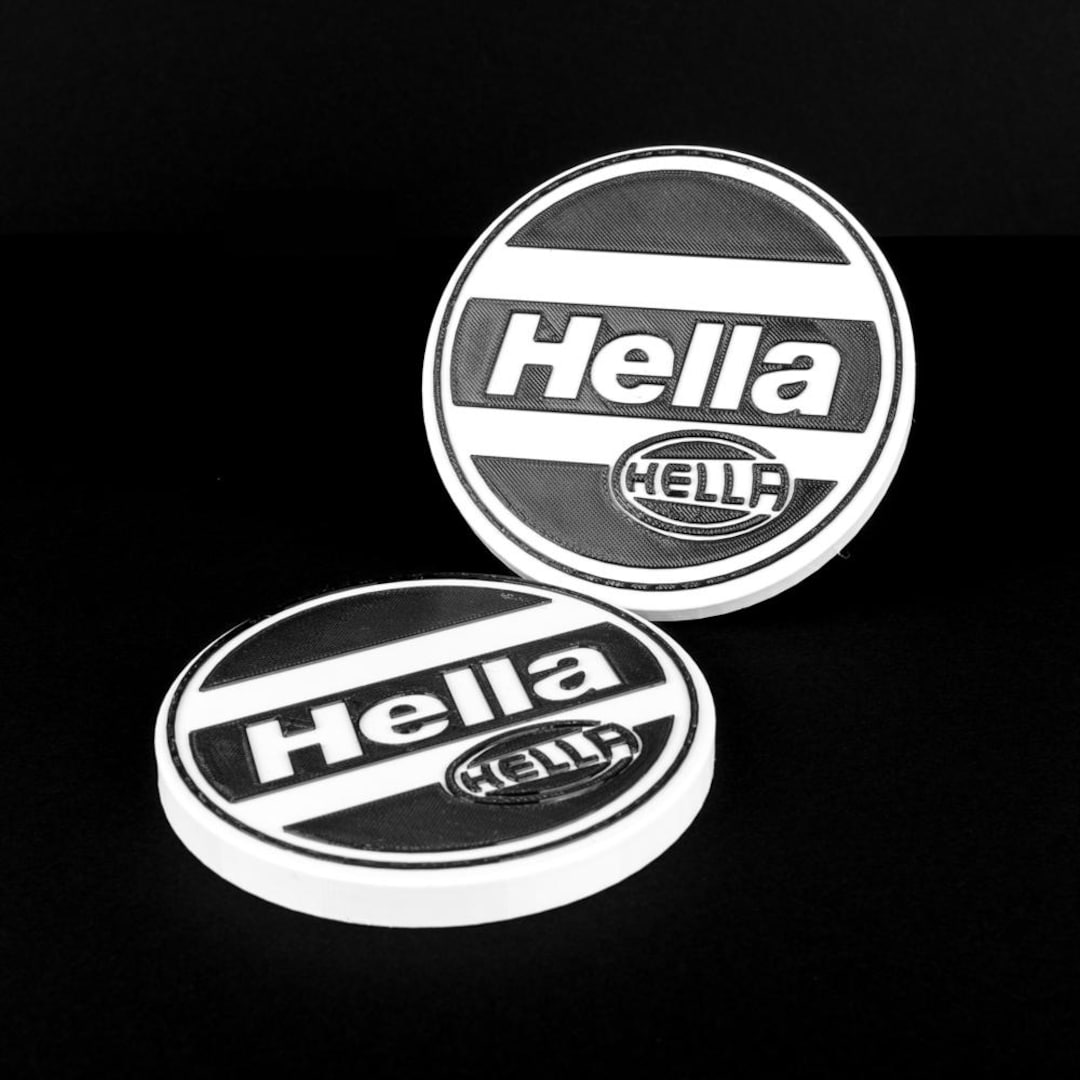 2x Hella Style Headlight Covers Caps VW GOLF 2 MK2 GTI GTD16V G60 ...