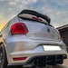3x Rear Bumper Diffuser Spoiler Lip for Volkswagen VW Polo Gti/look ...