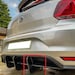 3x Rear Bumper Diffuser Spoiler Lip for Volkswagen VW Polo Gti/look ...