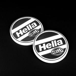 2x Hella Style Headlight Covers Caps VW GOLF 2 MK2 GTI GTD16V G60 ...