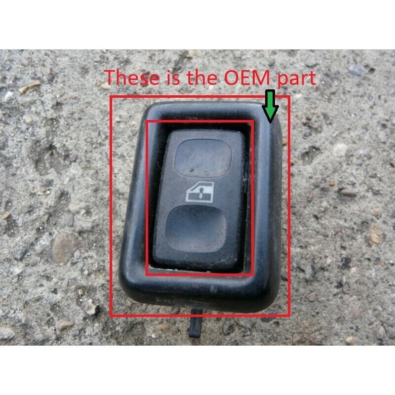 2x Original VW Golf 2 MK2 GTI GTD G60 Side Door Sliding Window Switch ...