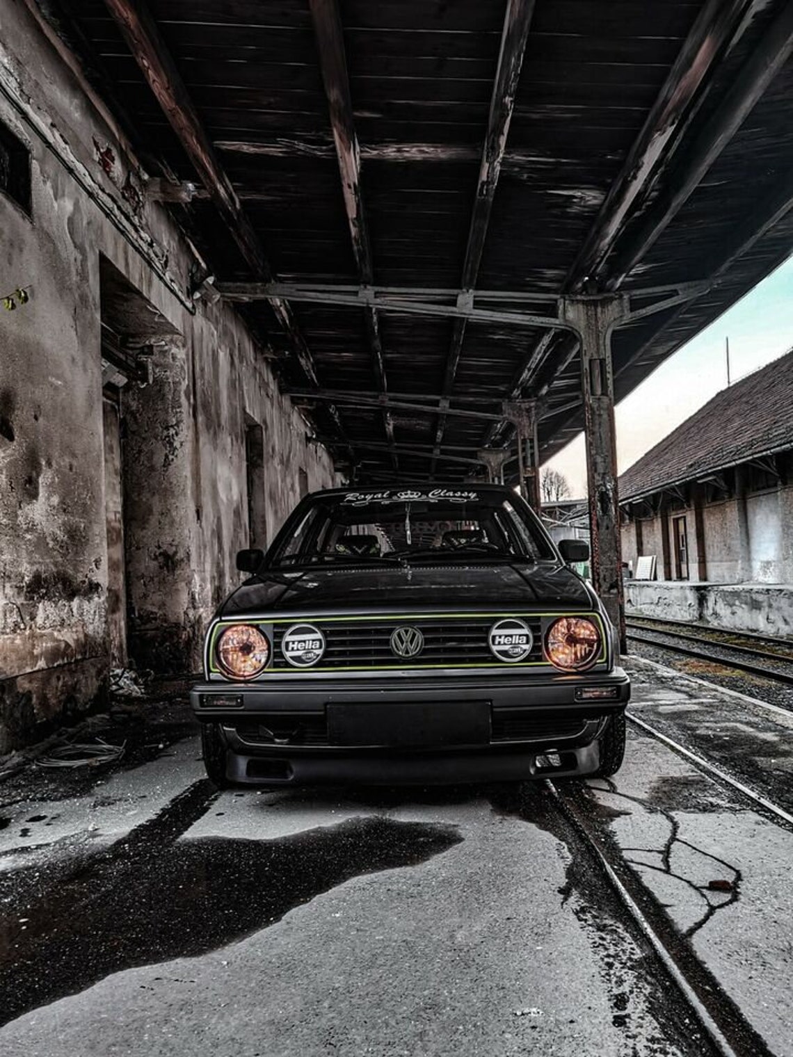 2x Hella Style Headlight Covers Caps VW GOLF 2 MK2 GTI GTD16V G60 ...