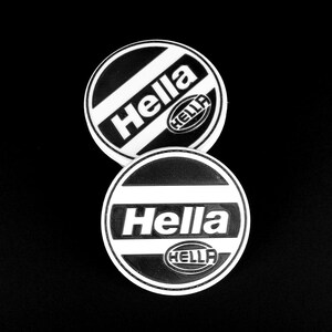 2x Hella Style Headlight Covers Caps VW GOLF 2 MK2 GTI GTD16V G60 ...