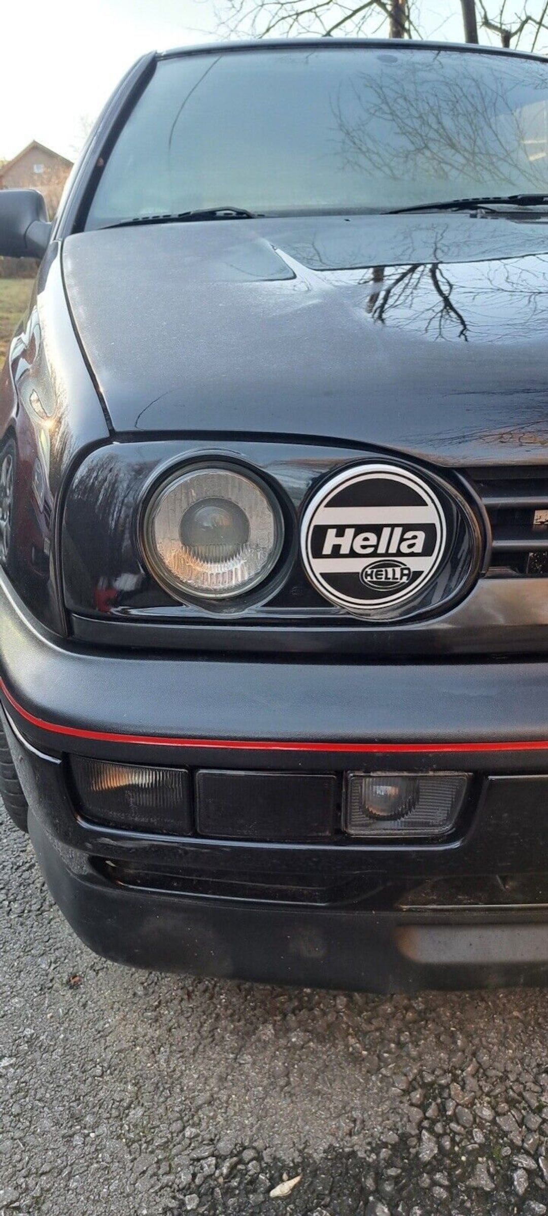 2x Hella Dual Round Headlight Covers Caps VW GOLF MK3 GTI 16V VR6 - Etsy