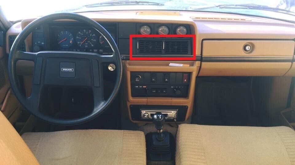 Volvo 240 Cup Holder Dashboard Vent OEM Look - Etsy