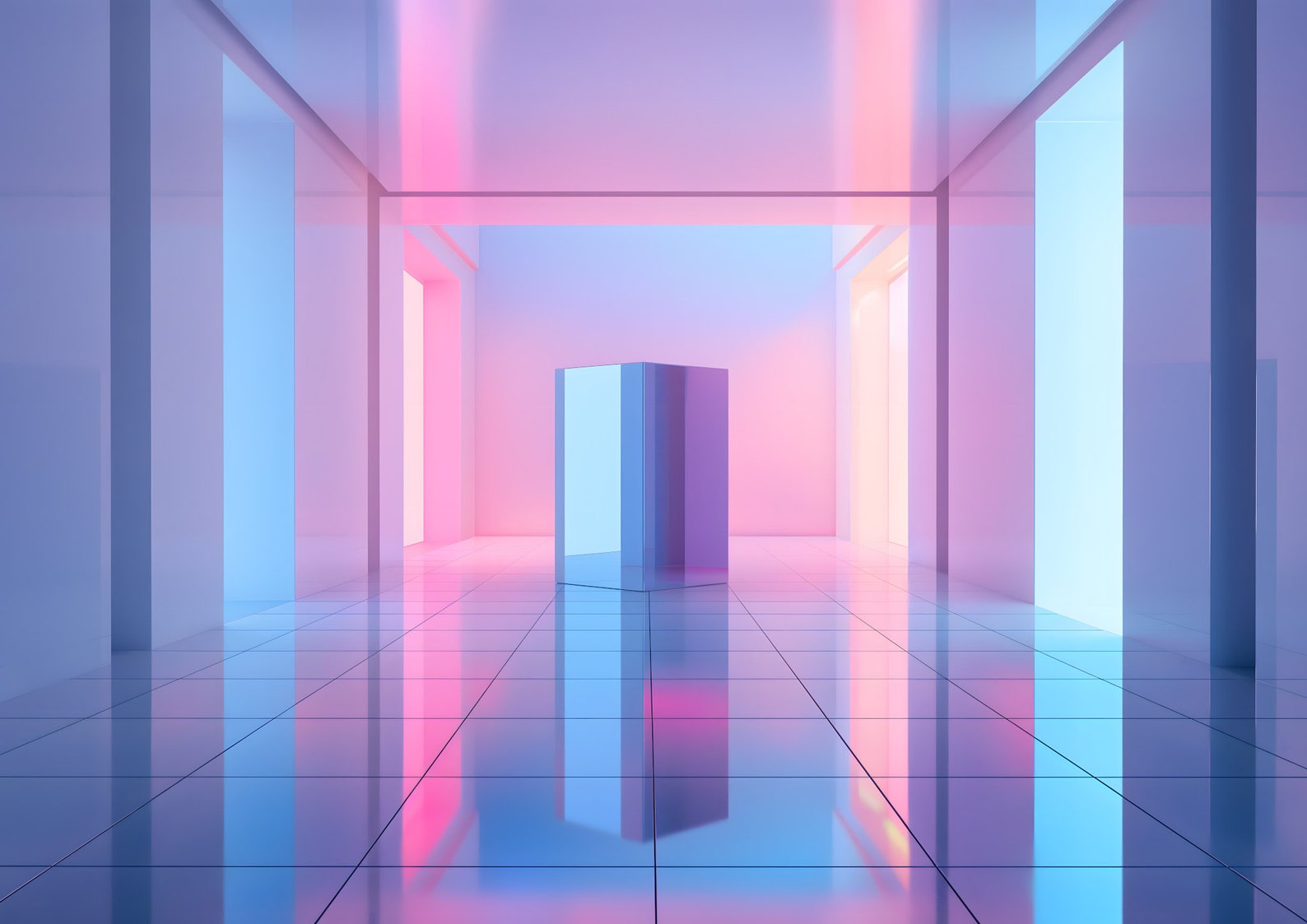 Vaporwave Decor, Surreal Wall Art Print, Magenta and Cyan Aesthetic ...