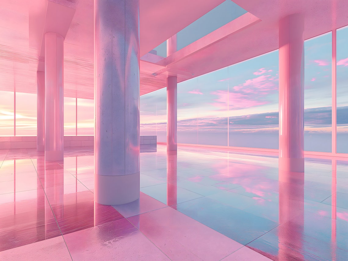 Vaporwave Decor, Abstract Vaporwave, Lofi, Autorun, Sythnwave Aesthetic ...