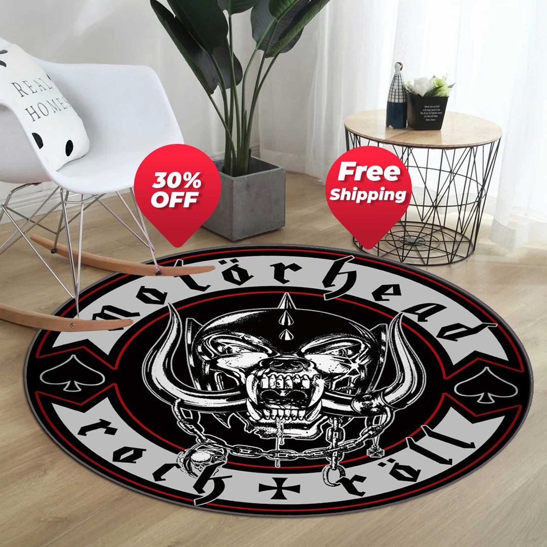 Motorhead Rug, Rock and Roll Rug,heavy Metal Rug, Motörhead Rug ...