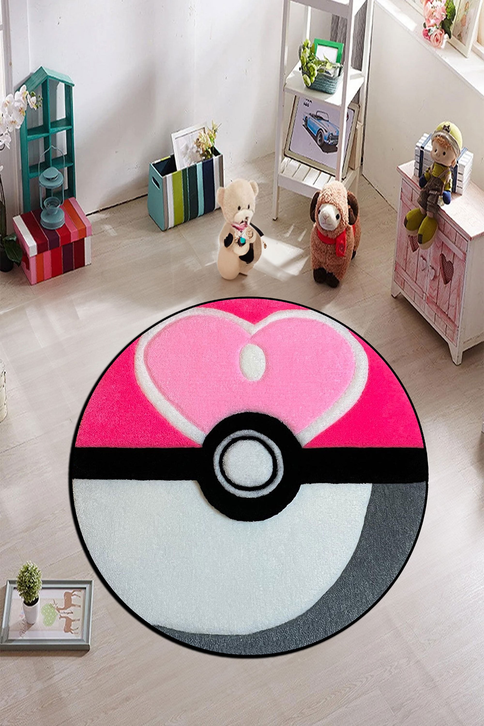 Pokemon Rug, Pokeball Rug, Pokeball, Pikachu, Pokemon Pokeball Rug ...