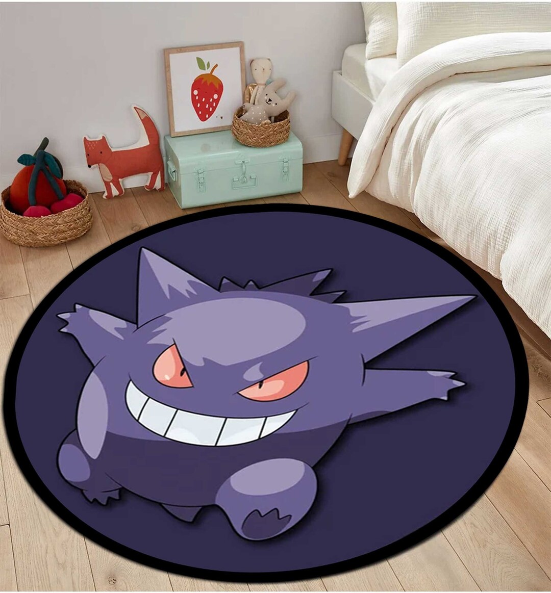 Pokemon Rug, Pokeball Rug, Gengar Rug, Mewtwo Rug Pikachu, Pokemon ...