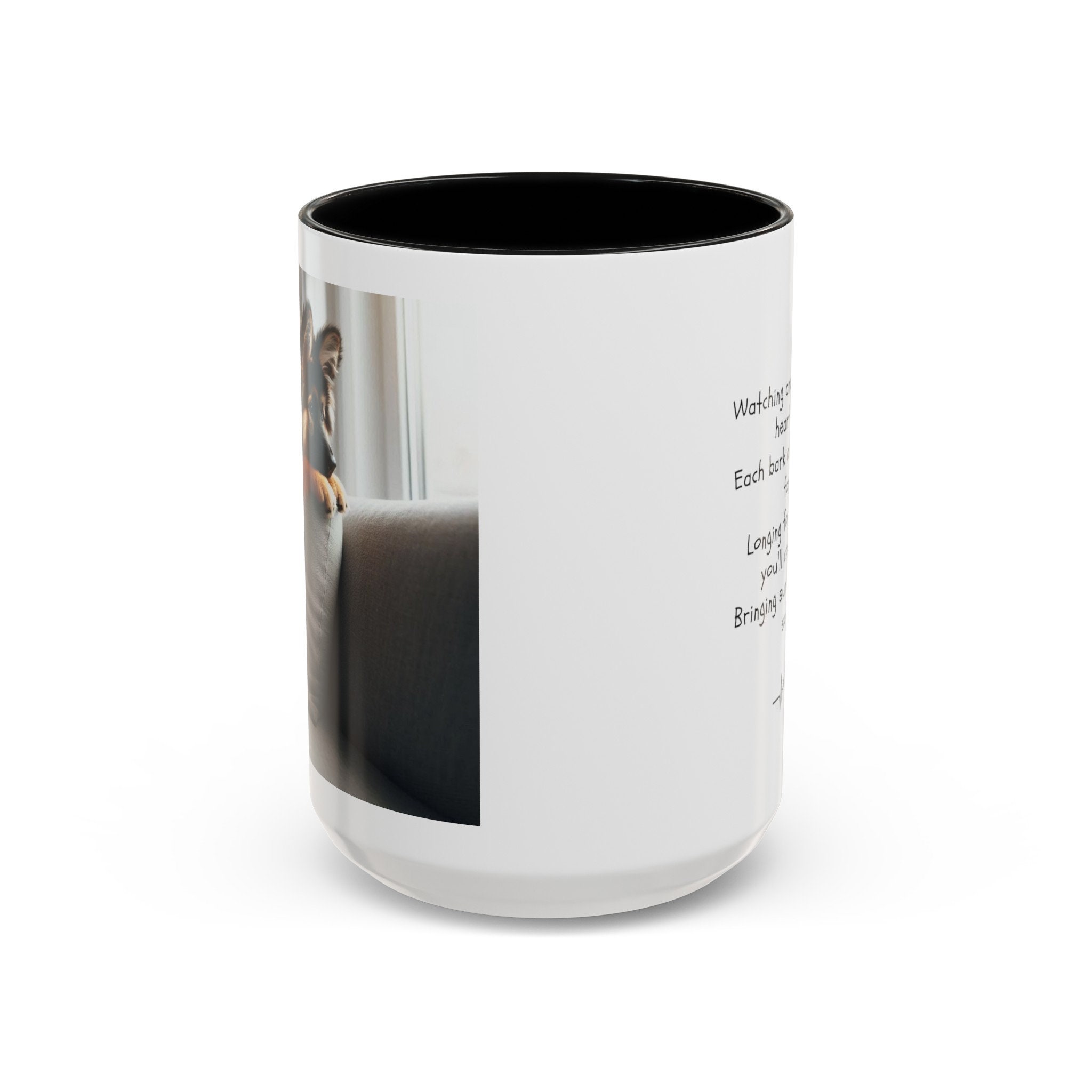 German Shepherd Coffee Mug, Derpy Dog Coffee Mug, Dog Mug, Funny Dog ...