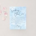 Will You Be My Something Blue Card Blue Crew Proposal Card Bridal Party ...