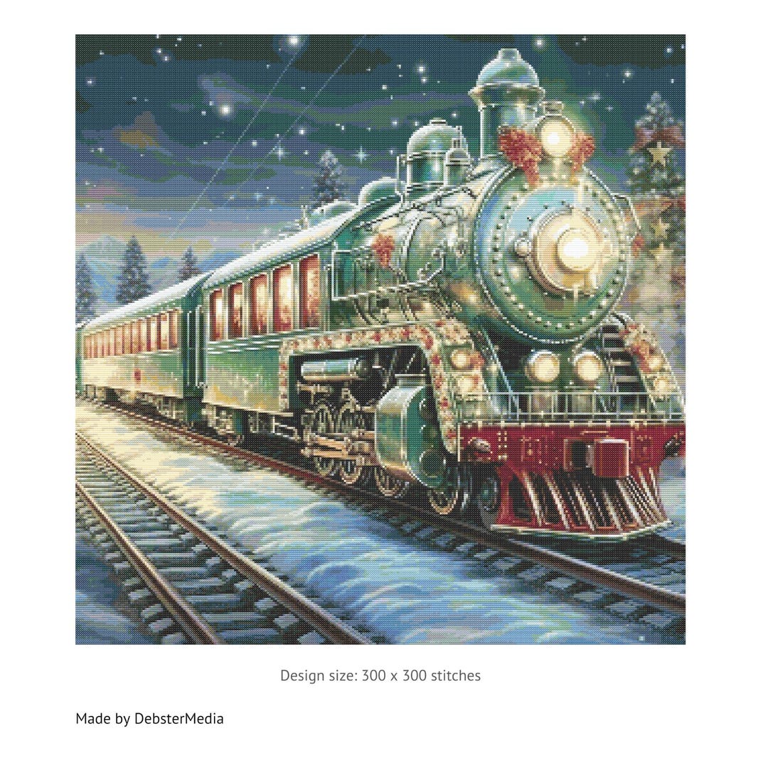 0266 Santa's Christmas Train / Christmas / Santa Claus / Train ...