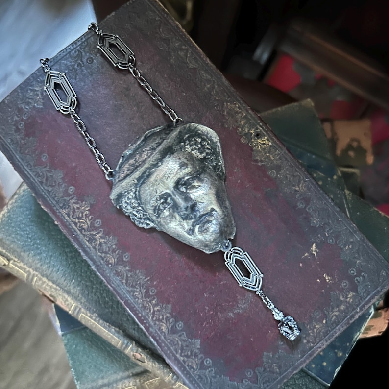 The Casket Letters Handmade Hidden Portrait Artisan Necklace - Mary ...