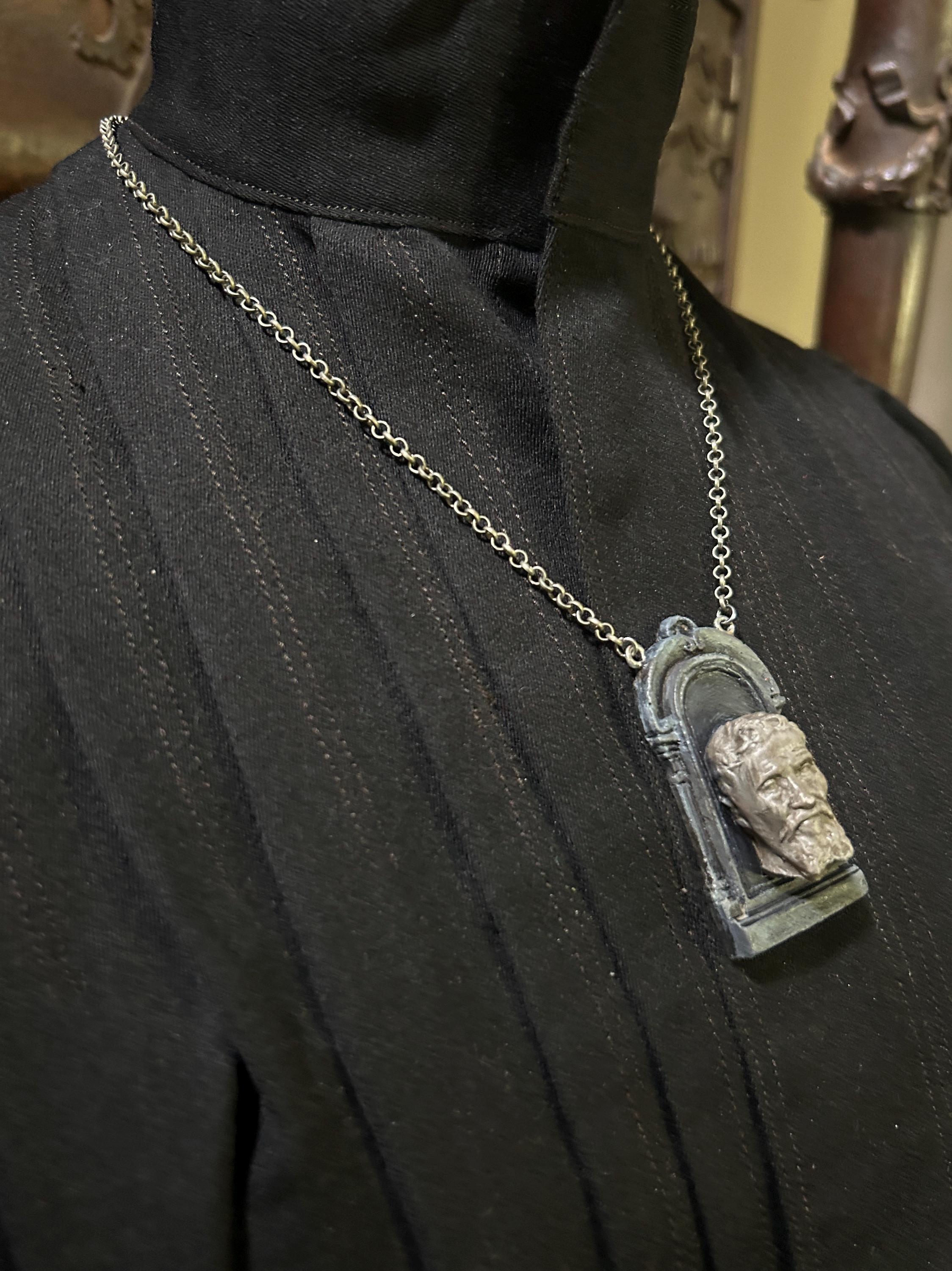 Lord Steward Handmade Hidden Portrait Artisan Necklace - Robert Dudley ...