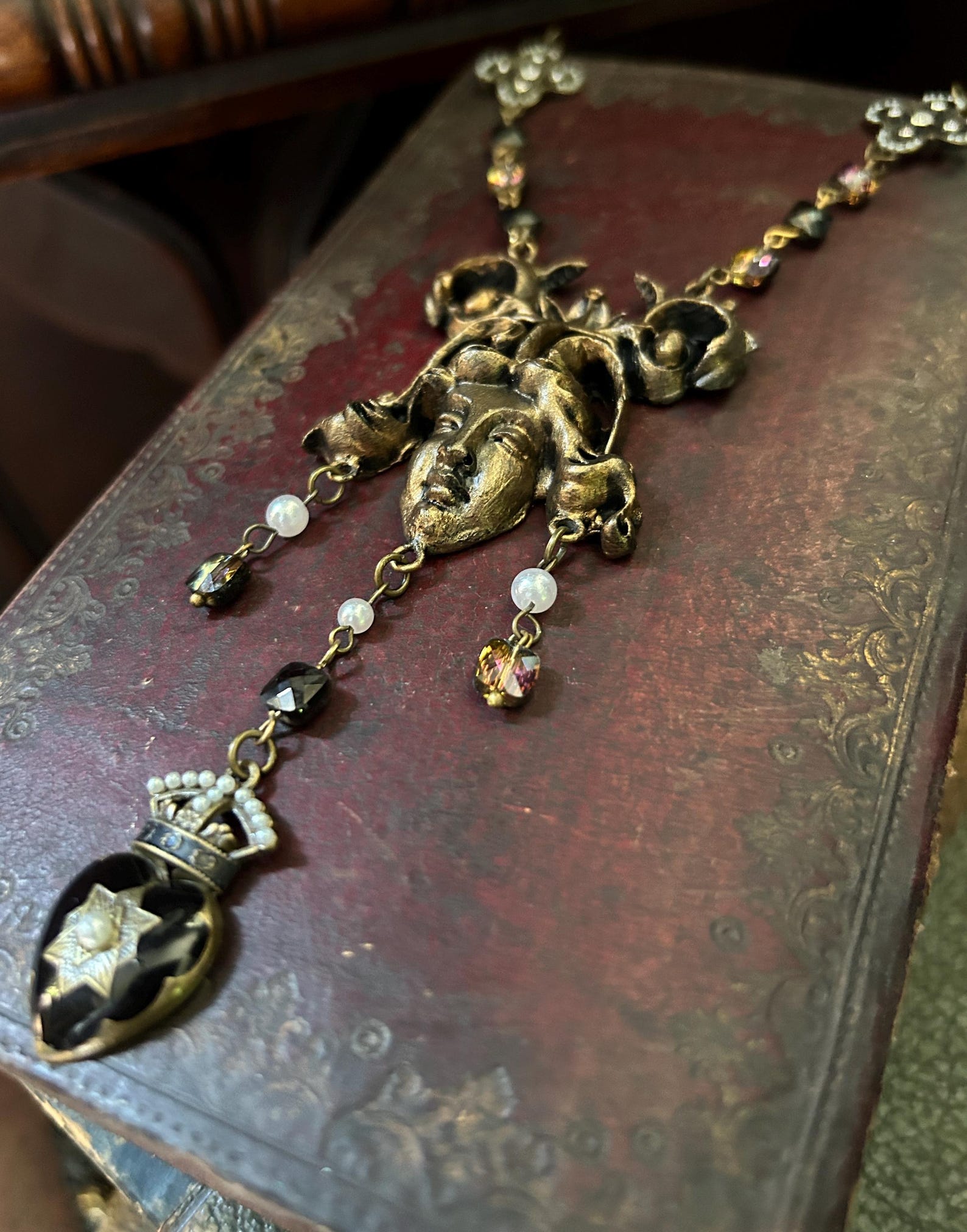 The Widow Winship Handmade Artisan Necklace - Sleepy Hollow - Tim ...