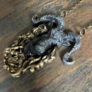 Mouton Noir Handmade Artisan Necklace -black Sheep - Outcast - Weirdo ...