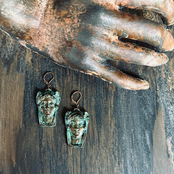 Danu Artisan Necklace Rusty Iron Irish Fertility Goddess Pagan Celtic ...