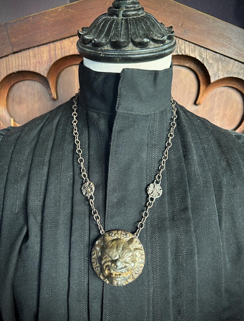 Legion Handmade Artisan Necklace - Rusty Iron - Gargoyle - Medieval ...