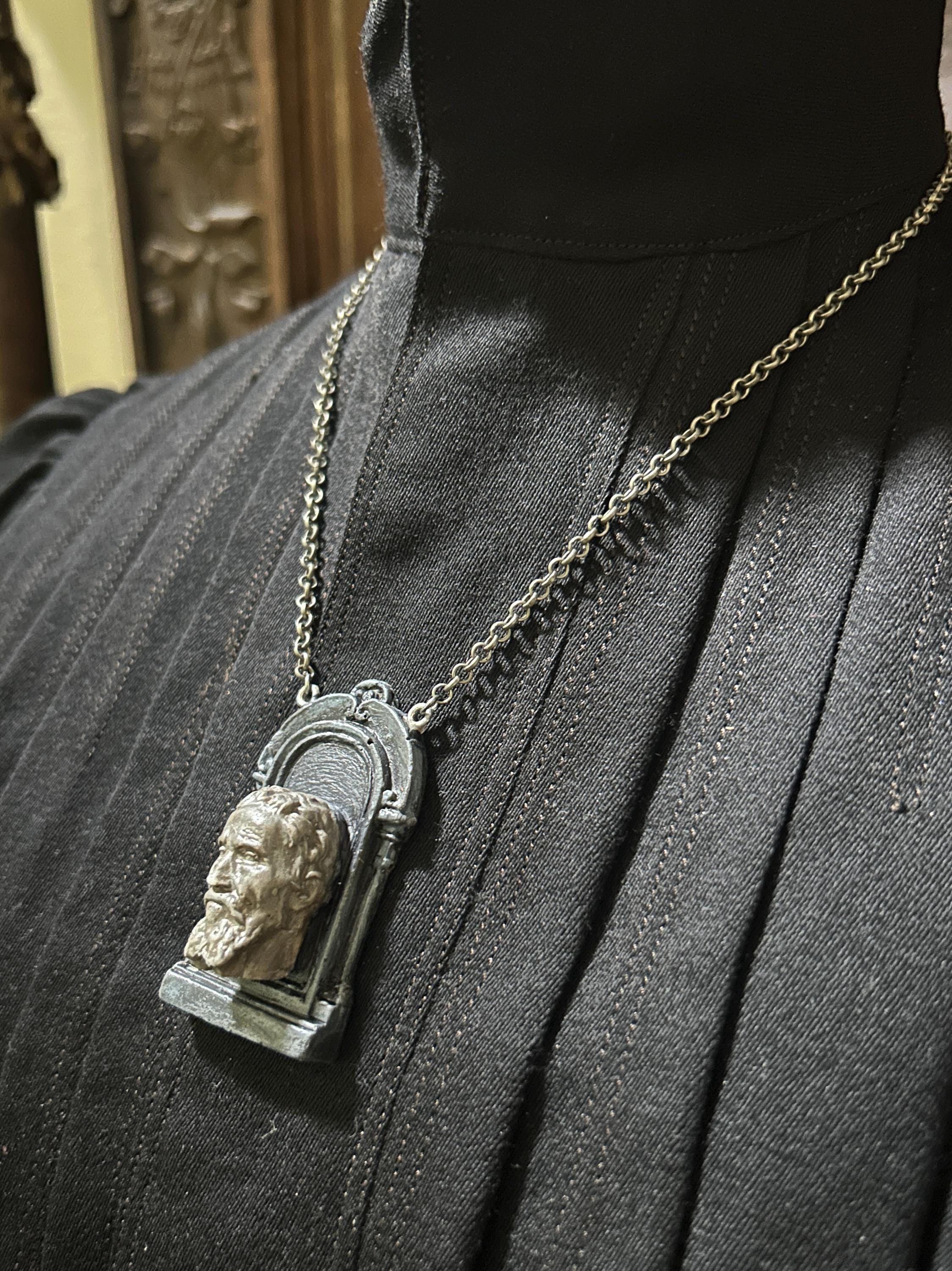 Lord Steward Handmade Hidden Portrait Artisan Necklace - Robert Dudley ...