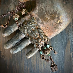 Danu Artisan Necklace Rusty Iron Irish Fertility Goddess Pagan Celtic ...