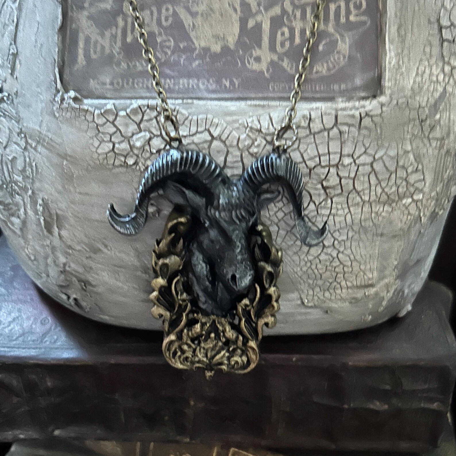 Mouton Noir Handmade Artisan Necklace -black Sheep - Outcast - Weirdo ...