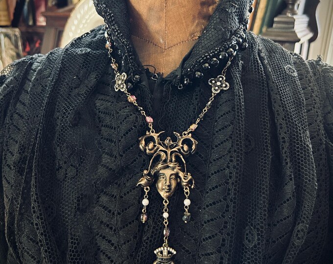 The Widow Winship Handmade Artisan Necklace - Sleepy Hollow - Tim ...