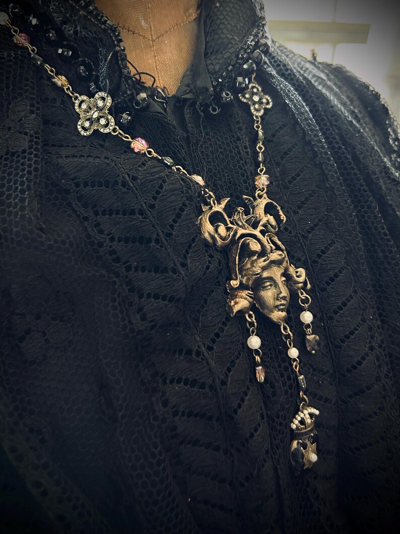 The Widow Winship Handmade Artisan Necklace - Sleepy Hollow - Tim ...