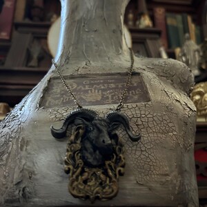 Mouton Noir Handmade Artisan Necklace -black Sheep - Outcast - Weirdo ...
