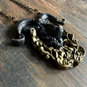 Mouton Noir Handmade Artisan Necklace -black Sheep - Outcast - Weirdo ...