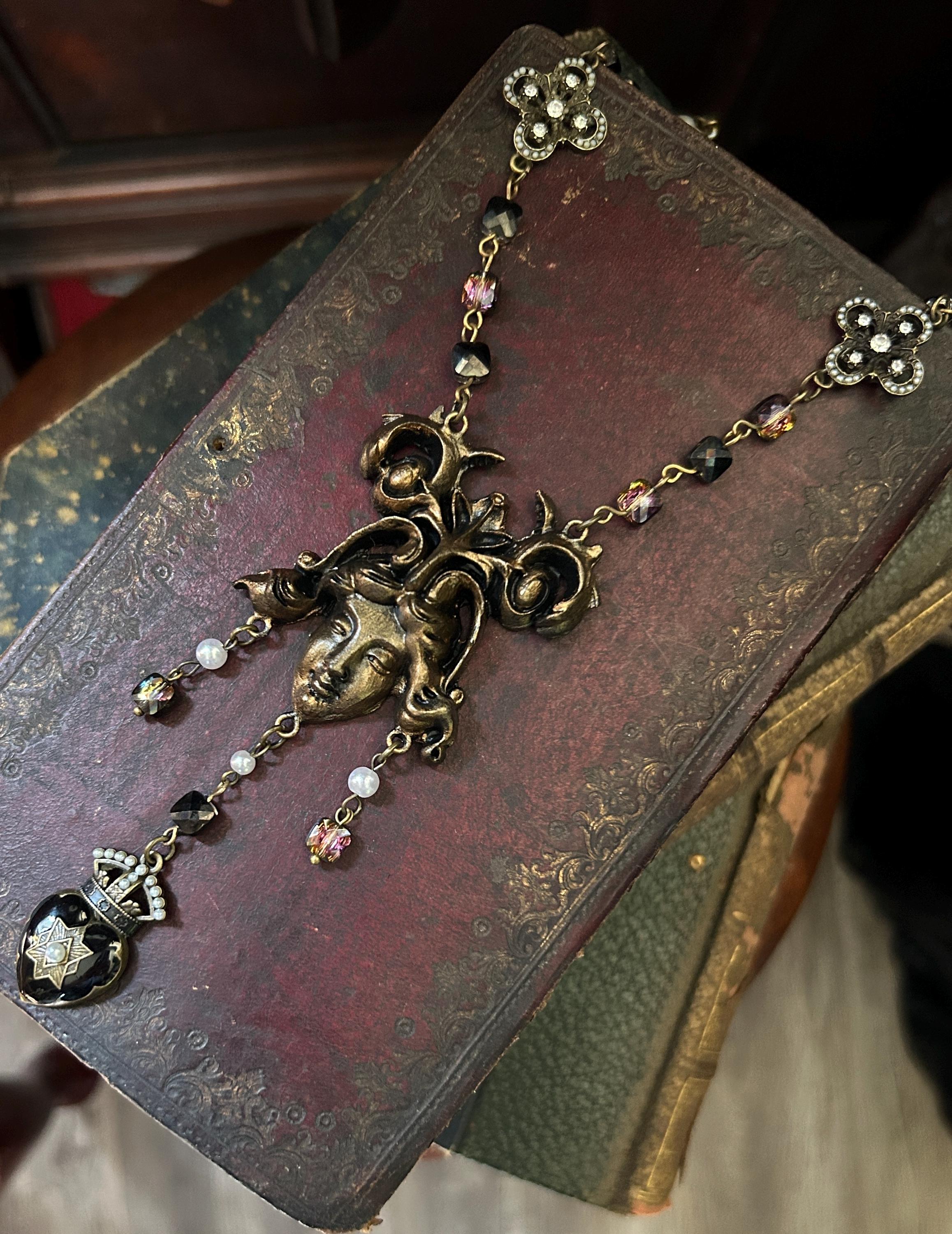 The Widow Winship Handmade Artisan Necklace - Sleepy Hollow - Tim ...