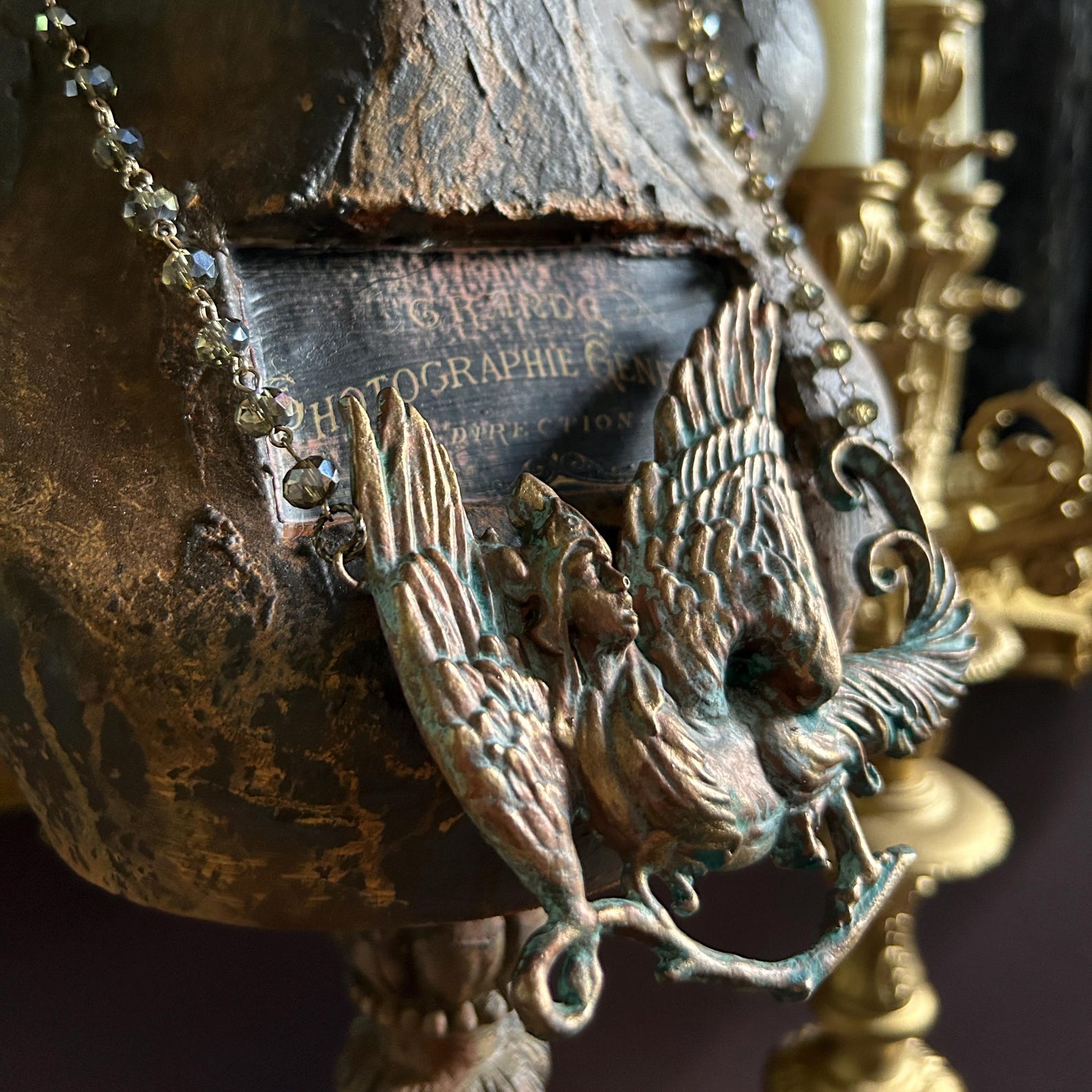 The Harpy Handmade Artisan Necklace - Greco Roman Mythology - Hounds of ...