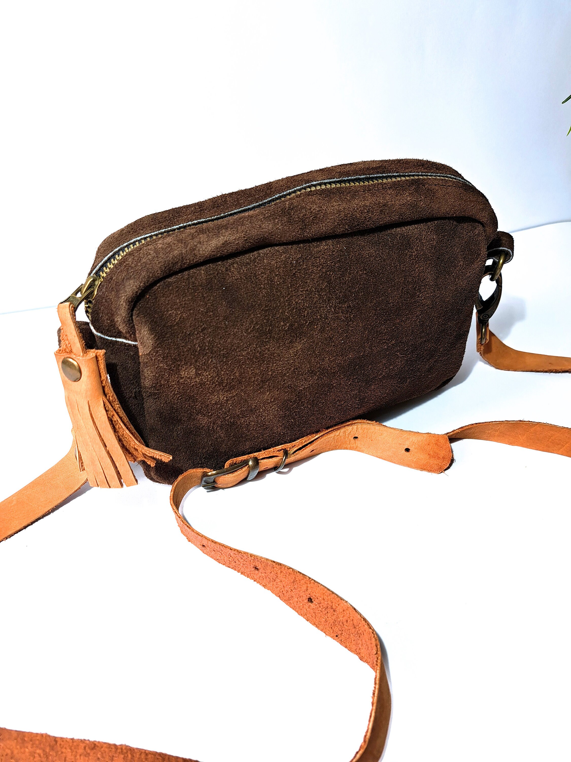 Suede Hobo Bag, Small Crossbody Bag, K-pop Concert Bag for Womens ...