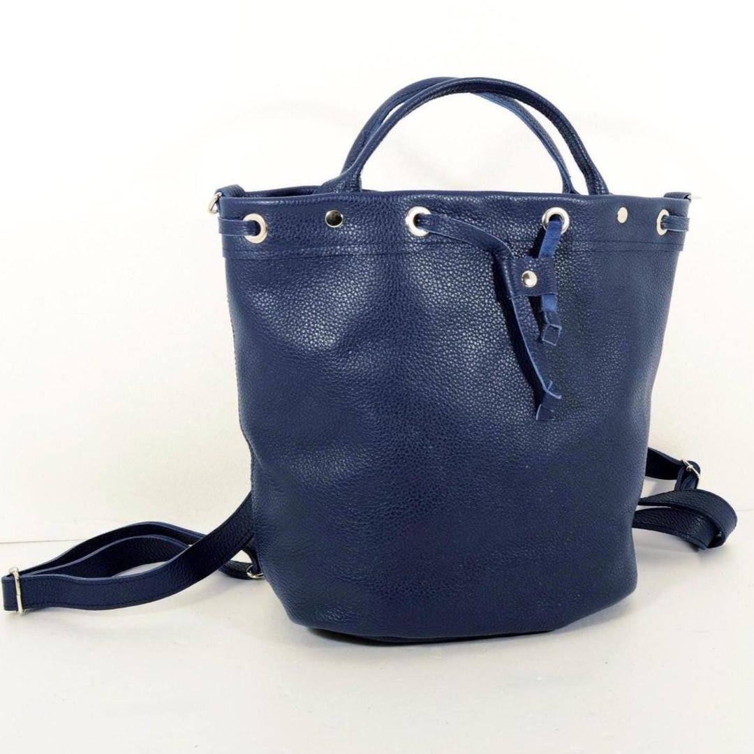 Convertible Leather Backpack Purse – 3 in 1 Handmade Leather Bag ...