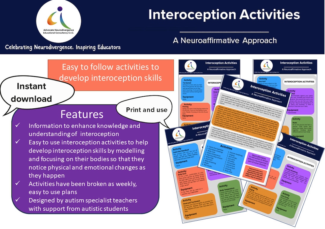 Interoception Support Activities for Schools: A Neuroaffirmative ...
