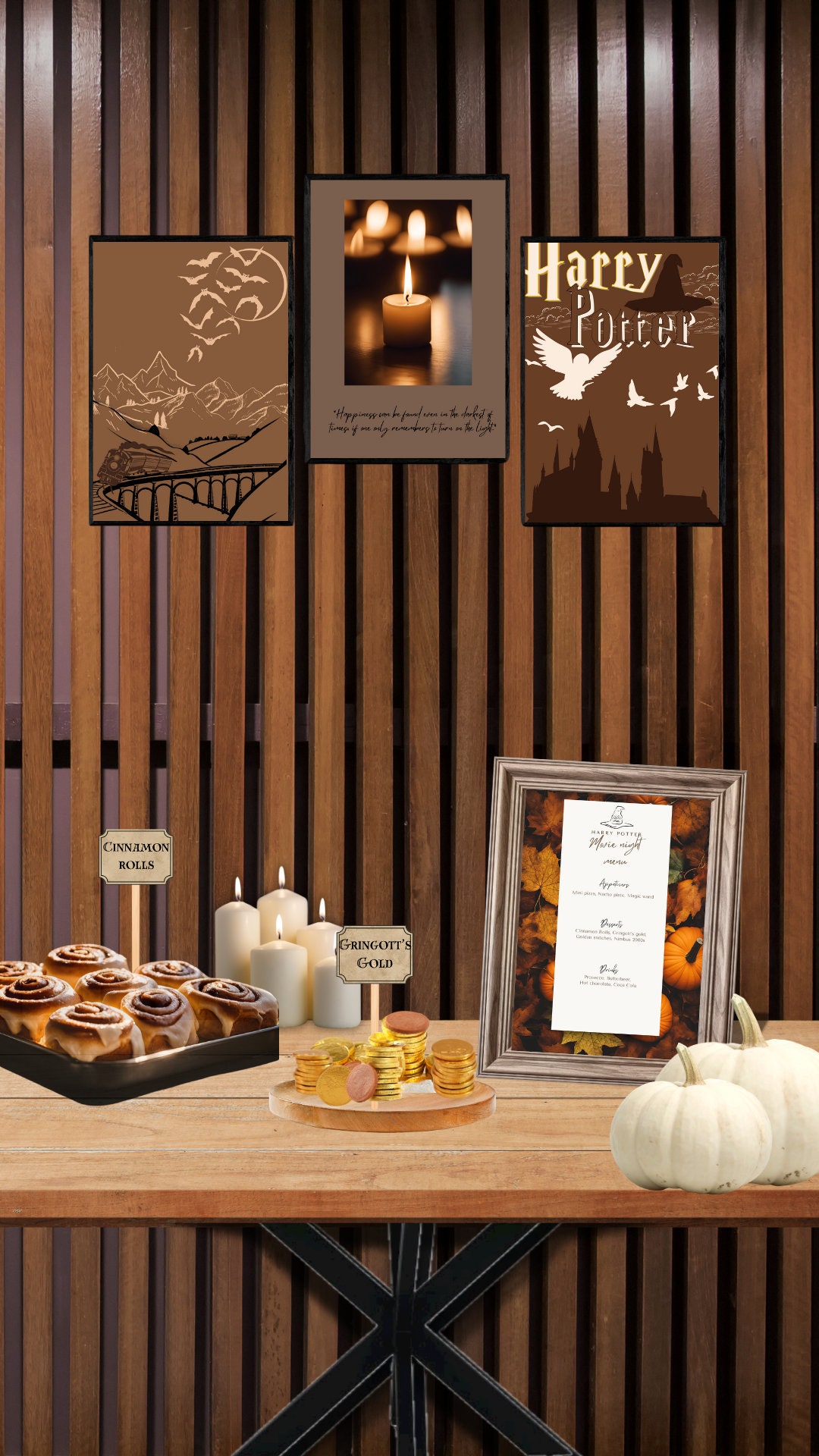 Magical Harry Potter Movie Night Printable Set | Customizable ...