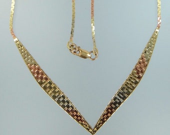 Tri color gold | Etsy