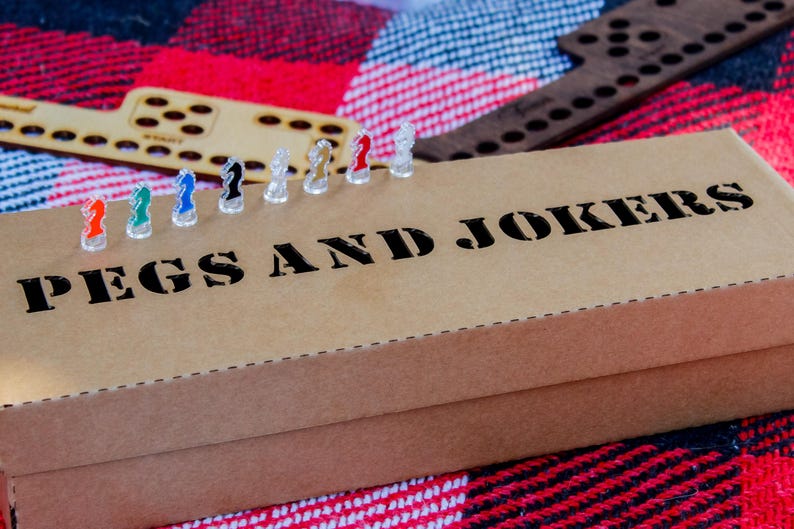 Pegs and Jokers to 8 Players Board Game Handmade for up , Popular in ...