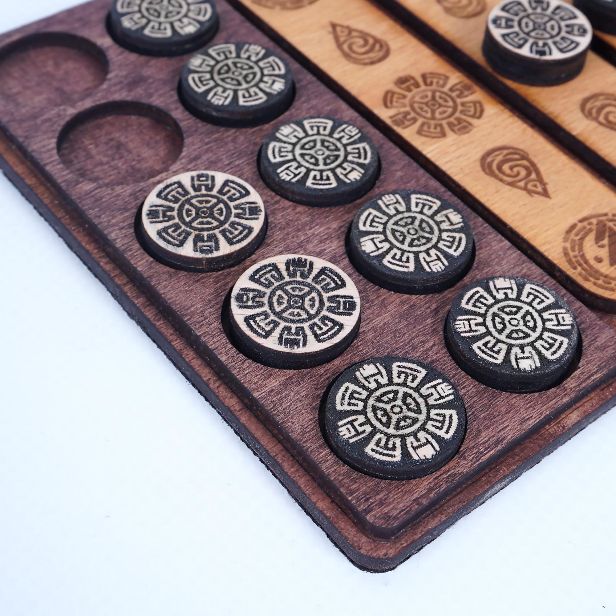 Handmade Puluc Board Game: Ancient Mayan Strategy Game - Etsy