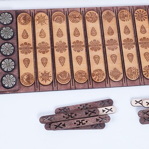 Maya Board Game puluc Ancient Strategy Game, Strategy Game, Ancient Game, Board Game, Handmade ...