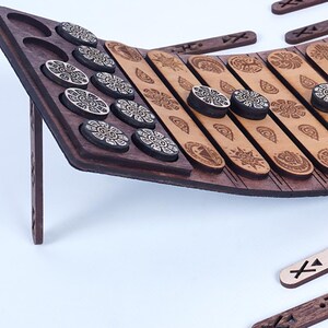 Maya Board Game puluc Ancient Strategy Game, Strategy Game, Ancient Game, Board Game, Handmade ...