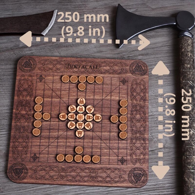 Hnefatafl Board - Etsy